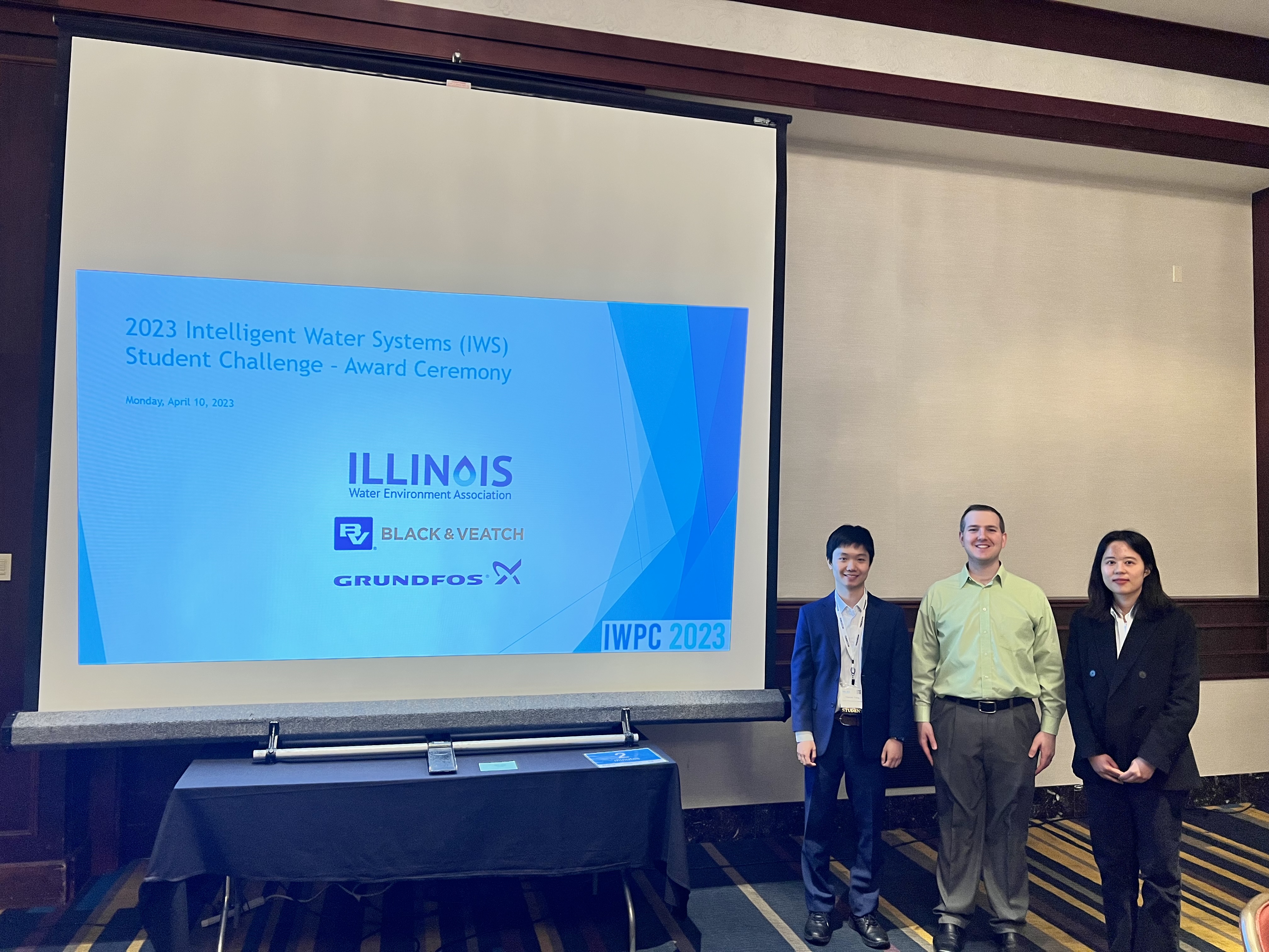 EECE doctoral student-led team takes first in Intelligent Water Systems ...